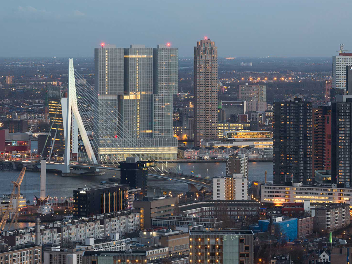 5 nieuwe gebouwen in de Rotterdamse skyline van de toekomst - Rotterdam ...
